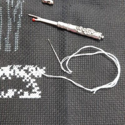 Seam Ripper With Pewter Floral Handle - Etsy