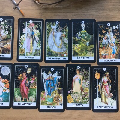 Fortune Oracle Cards 36 Gilded Cards and 88-page Book. Shop - Etsy