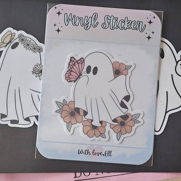 Handmade Vinyl Sticker UV and Water Resistant horror Fanatics Book Club ...