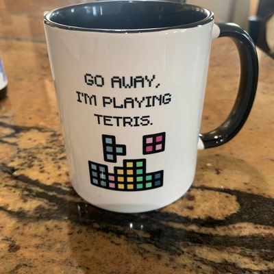 Tetris 11oz Mug Tetris Cup Tetris Gift Tetris Present Tetris Player ...