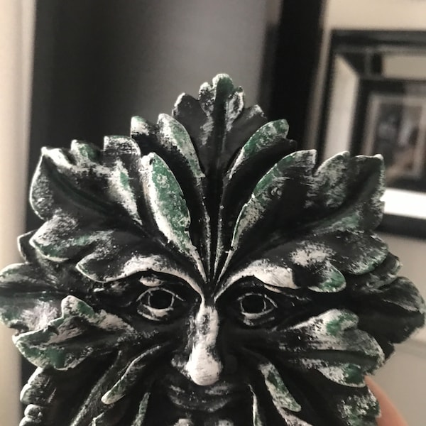 Small Green Man Wall Hanging - Etsy UK