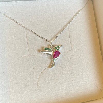 Dragonfly Necklace Chain With Pendant 925 Sterling Silver, Swarovski ...