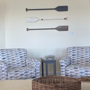OARS WALL DECOR Set of 2 3 or 4 Oars Decorative Oars - Etsy