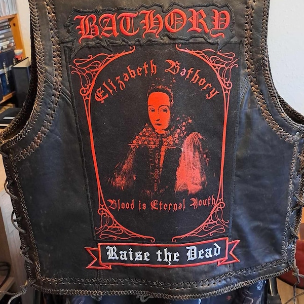 Elizabeth Bathory | Embroidered Back Patch - Etsy