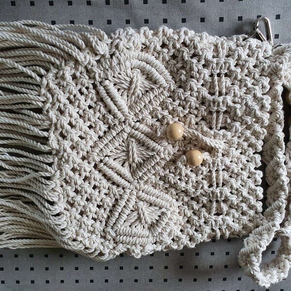 Macrame Bag Tutorial Macrame Bag Pattern Macrame Bag for Beginners Macrame Pattern - Etsy