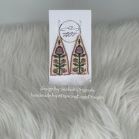 Fireweed Two Drop Earring Pattern - Etsy Canada