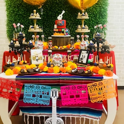 Mexican Fiesta Banner Disney Pixar Coco Party Disney Coco - Etsy