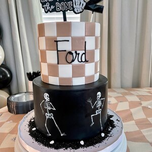 Dirt Bike Party Cake Topper Birthday Party Decor Shifting Into Gear ...