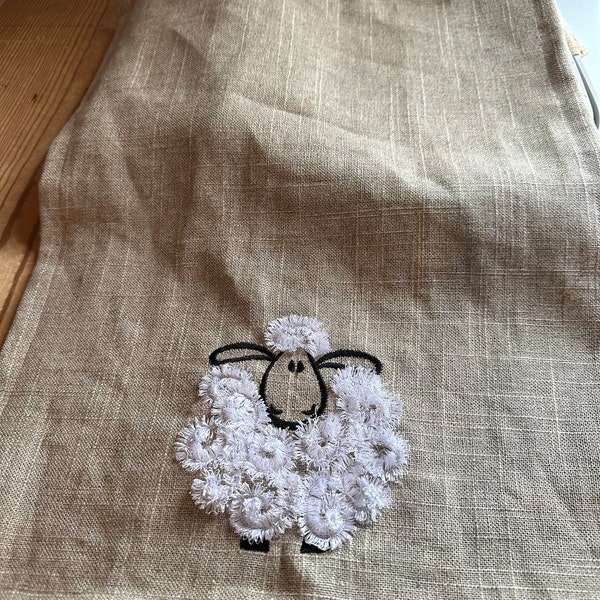 Fringed Fluffy Sheep Fur Fluffy Chenille Sheep Lamb Small Machine ...