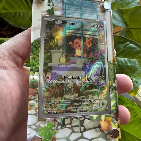 Charmander AR Promo Custom Pokemon Display Case - Etsy