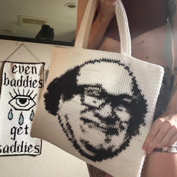 The Danny Devi-tote : Crochet Tote Bag Pattern Digital File Download ...