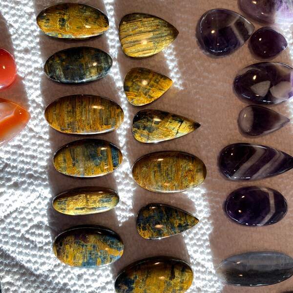 5 Pcs Pack 13x18mm Fancy Shape Step Cut Moss Agate for Making Jewelry ...