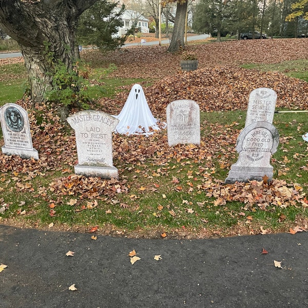Haunted Mansion Tombstones 6 High Detail Photo Realistic Gravestones ...