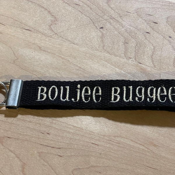 Personalized Key Fob Keychain | Custom Name Keychain Strap | Wrist ...