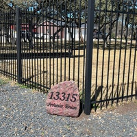 Address Stone - Artificial - With House Number and Address, Text or ...