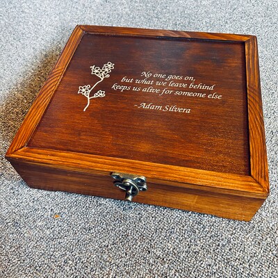 Custom Wood Box With Logo, Custom Box for Gift, Personalized Wood Box ...