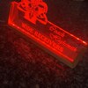 Custom Electrical Engineer Desk Name Plate Wedge Personalized ...