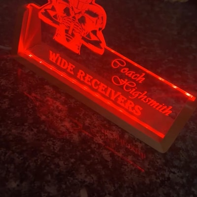 Custom Electrical Engineer Desk Name Plate Wedge Personalized ...