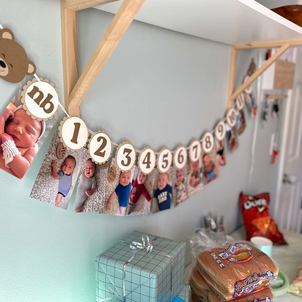 Gummy Bear Happy Birthday Banner Bear Banner Beary First Birthday Party ...