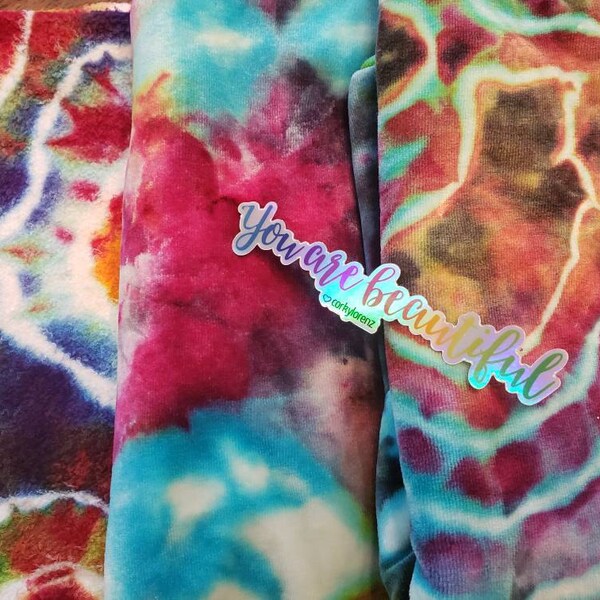 Geode & Ice Dye Tutorial | PDF Download | NOT a Physical Item - Etsy