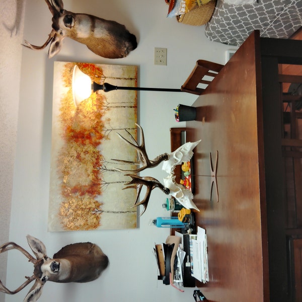 Double Table Top Mount Skull Hanger - Etsy
