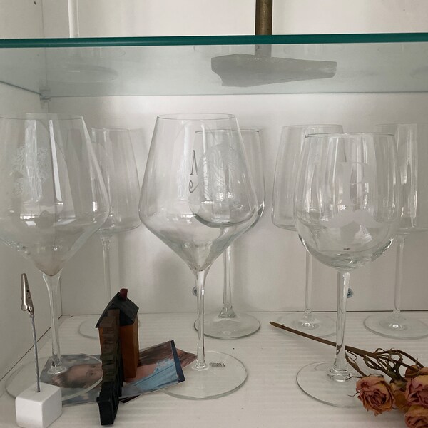 Custom Designed Glasses, Custom Logo Glass, Etched Glassware Gift ...