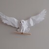 DIY Papercraft Owl,3d Owl Model,origami Owl,owl Templates,sitting Owl ...