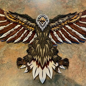 Multilayered Laser Cut File MANDALA Glowforge and Layered Cutting File ...