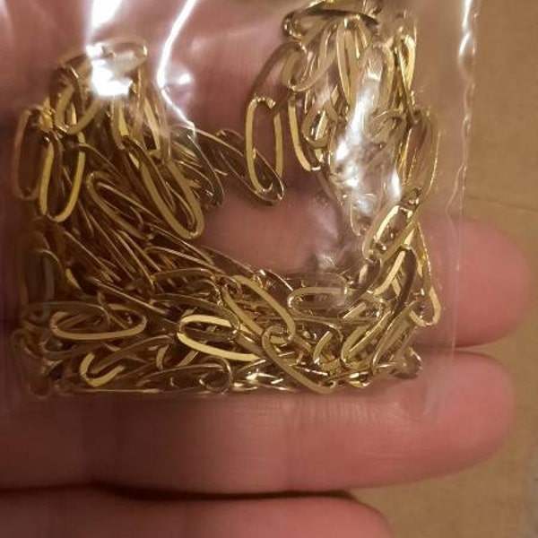 21 Ga 4mm 24k Shiny Gold Plated Jump Ring, Open Jump Ring, Gold ...