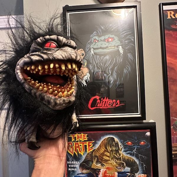 Critters Horror Movie Prop Hand Puppet / Halloween Display - Etsy