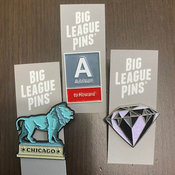 Art Institute Chicago Lion Enamel Pin – Talk About a Proud Chicago Pin ...