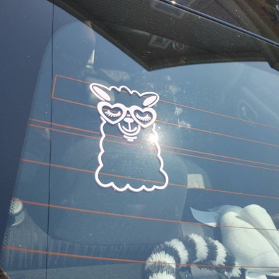 Vinyl Decal Llama Llama Sticker Llama Car Decal Llama Laptop - Etsy