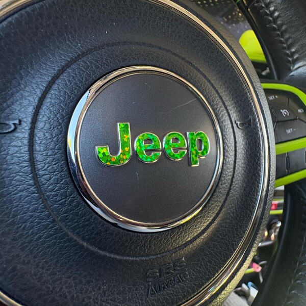 Animal Print Jeep Emblem Sticker Decal, Wrangler JK, TJ, JL, Gladiator ...