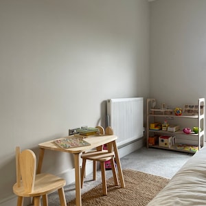 Wooden Kids Table and Chair Set,toddler Furniture,kids Playing Desk ...