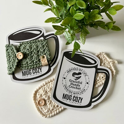 PRINTABLE Bag Tags 6pc Set Downloadable PDF. Diy Labels for Market ...