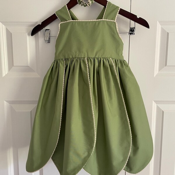 Tinkerbell Dress Sewing Pattern Girl Sizes 1 10 A0 Projector Formats Etsy