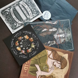 DEVANA A5 Art Print Slavic Goddess Folklore Pagan Art - Etsy