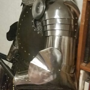 SCA combat leg armor plate legs cuisses with poleyns | Etsy