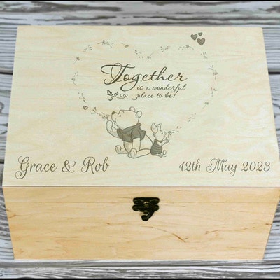 Custom Quote Wooden Box Memory Box Engraved Bible Verse Box - Etsy