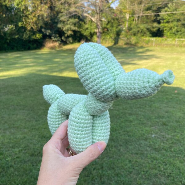 Balloon Animal Dog Crochet PATTERN ONLY Instant DOWNLOAD Puppy ...
