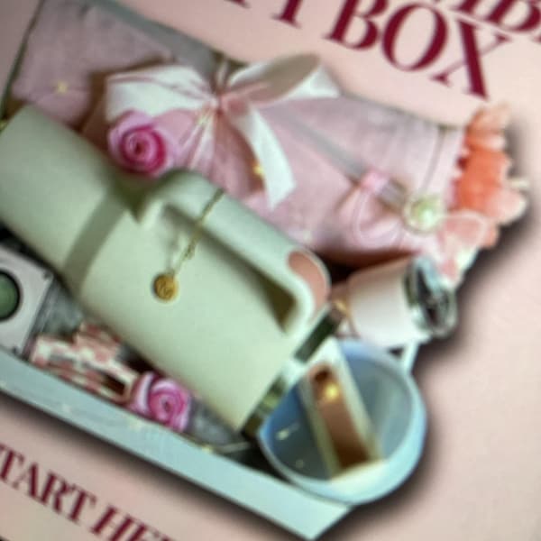 Build A Box Gift Box Custom 40oz Tumbler Gift Box Birthday Gift Box ...