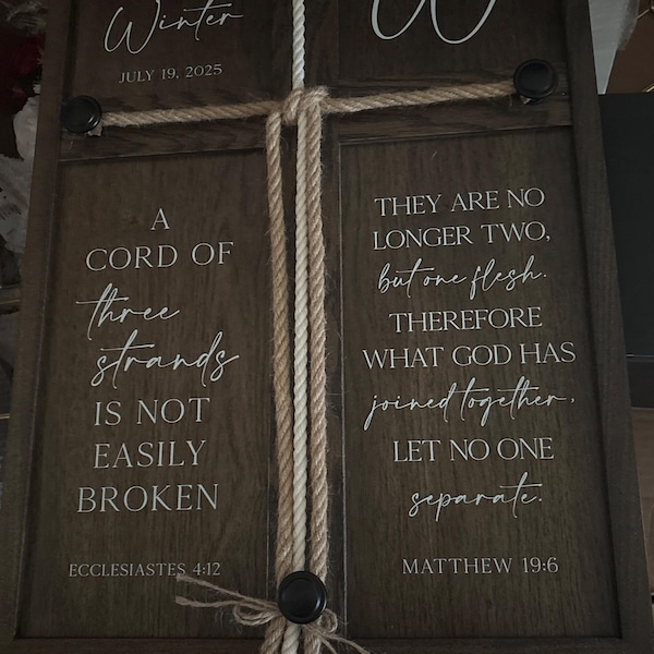 A Cord of Three Strands | What God Joined Together | Trinity Braid ...