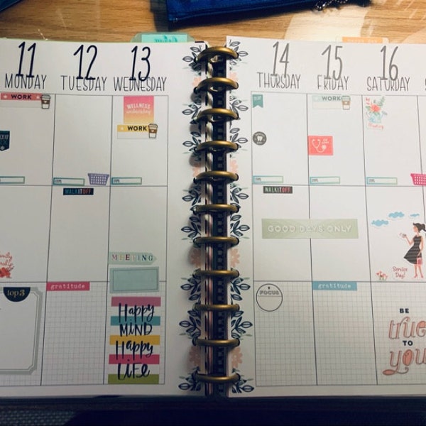 Happy Planner Printable - Faith Warrior - Weekly Layout - Classic Size ...