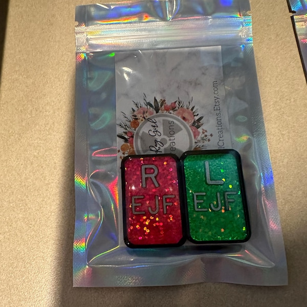 One Set Black Border X-ray Markers - Radiographic Markers - Glitter X ...