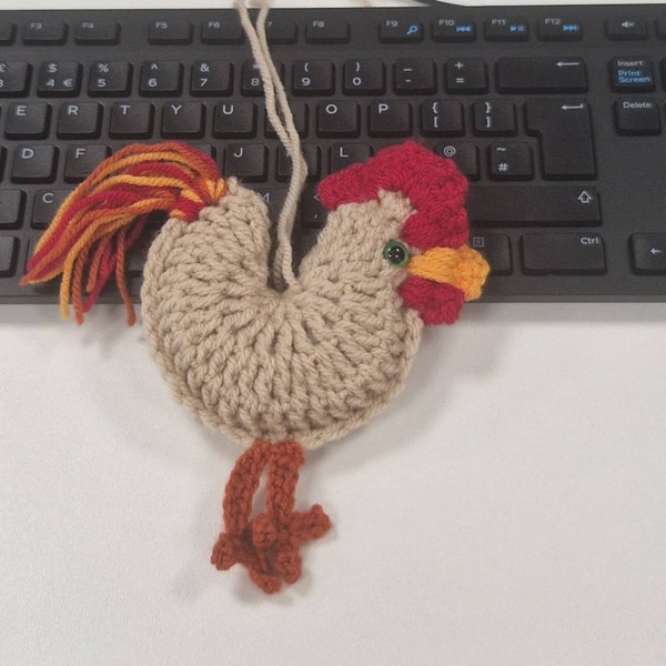 Puffy Crochet Chicken Tutorial by Zofija, Easy Crochet Pattern, Instant ...