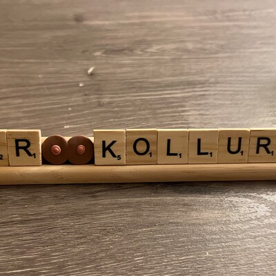 Personalized Teacher Apple Scrabble Tile Name Plate Teacher Gift ...