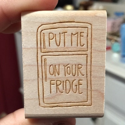 Put Me on Your Fridge Stamp Invitation to Follow Stamp Wedding Save the ...