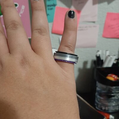 LGBTQ Fidget Rings Pride Flag Fidget Rings Pride Month - Etsy