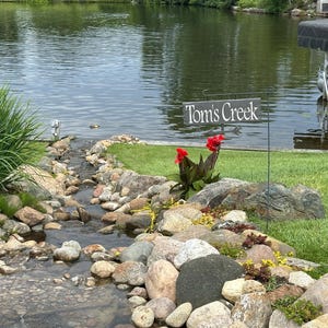 Pond Sign Pond to the Pond Pond Decor Yard Signs Pond Signs Signs With ...