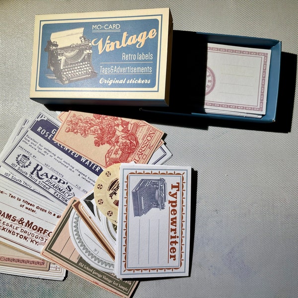 60pcs, Vintage Stickers, Written Stickers, Frame Stickers, Retro ...